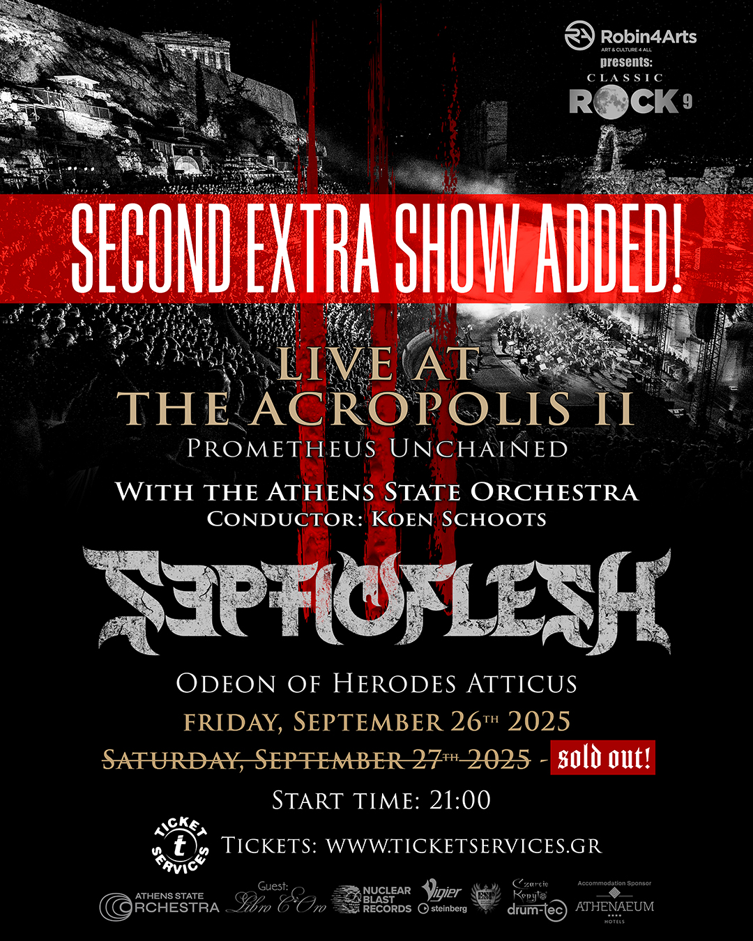 Septicflesh - Concierto extraordinario en el Odeón de Herodes Ático con ...